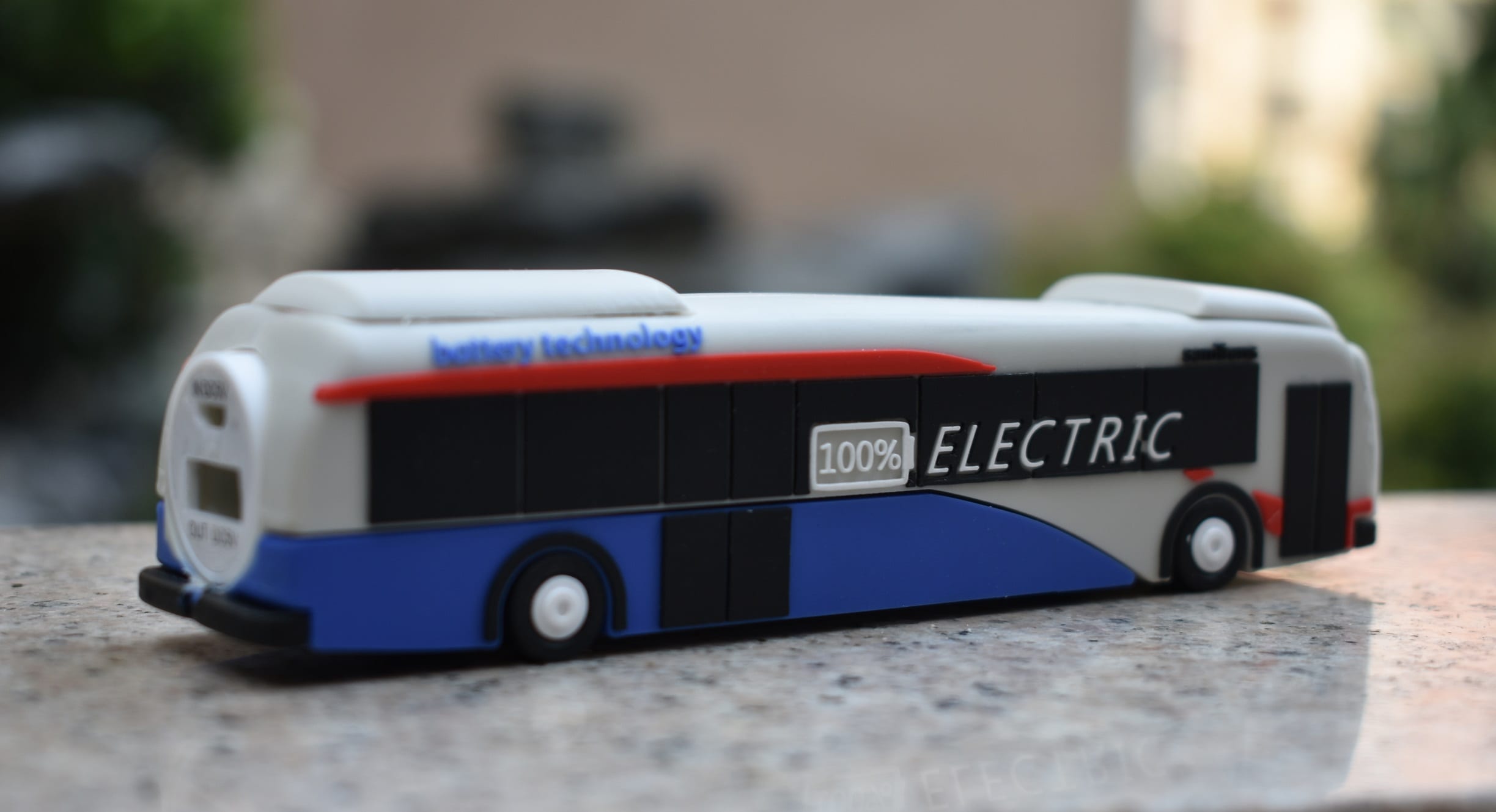 Bus shaped custom flash drive. - World's Best 3D Custom USB Flash Drives